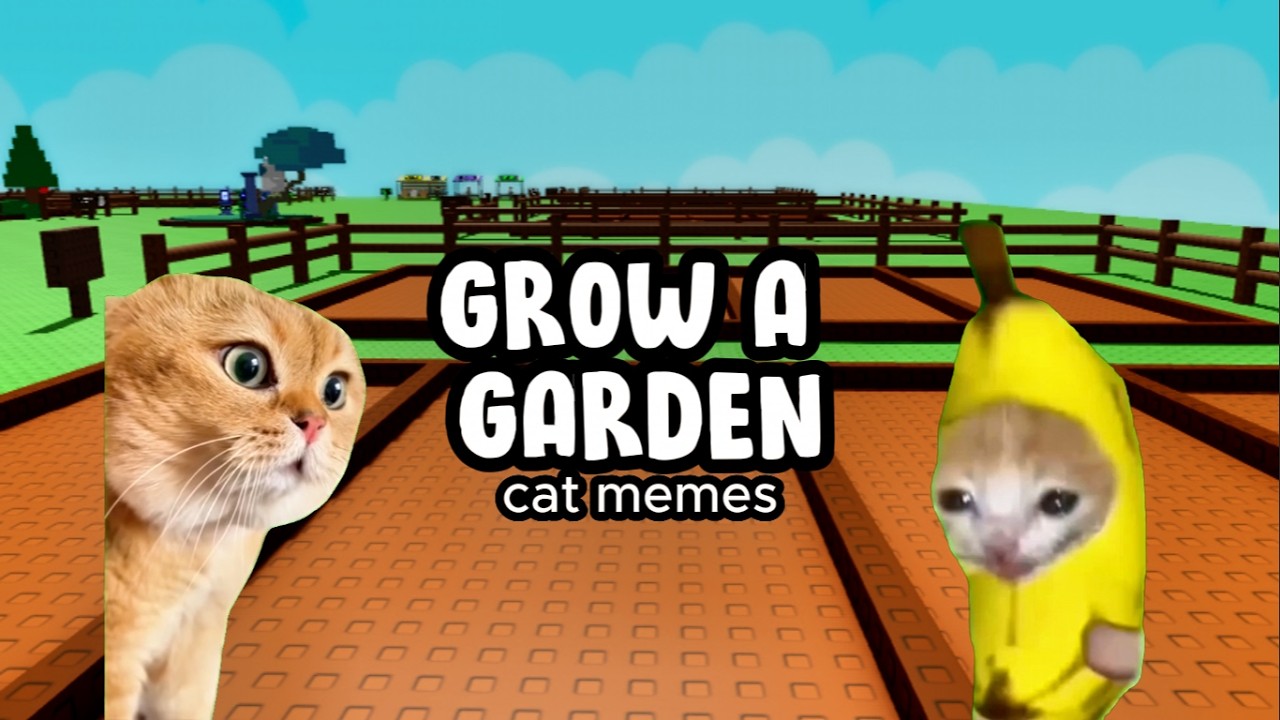 Grow A Garden Cat Memes Part 1 - YouTube