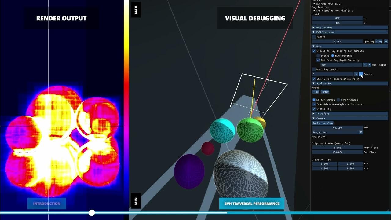 Raytraced Reflections - BVH Traversal - Visual Debug - YouTube