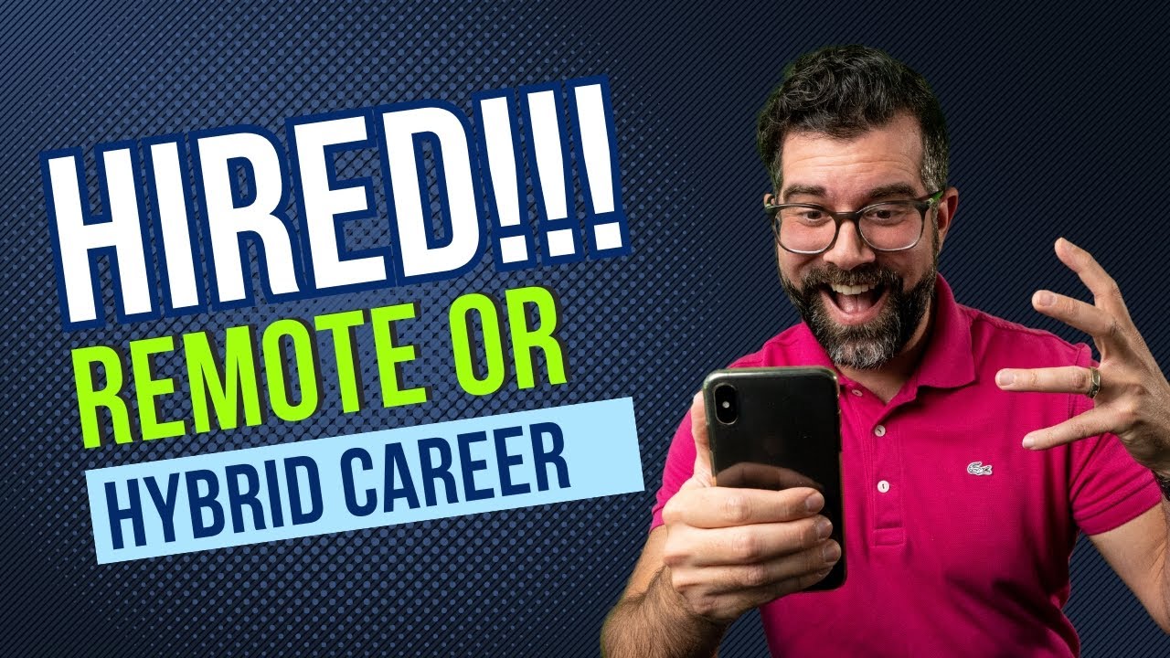 HOW to get a HYBRID or REMOTE Job #interviewtips #careercoach # ...