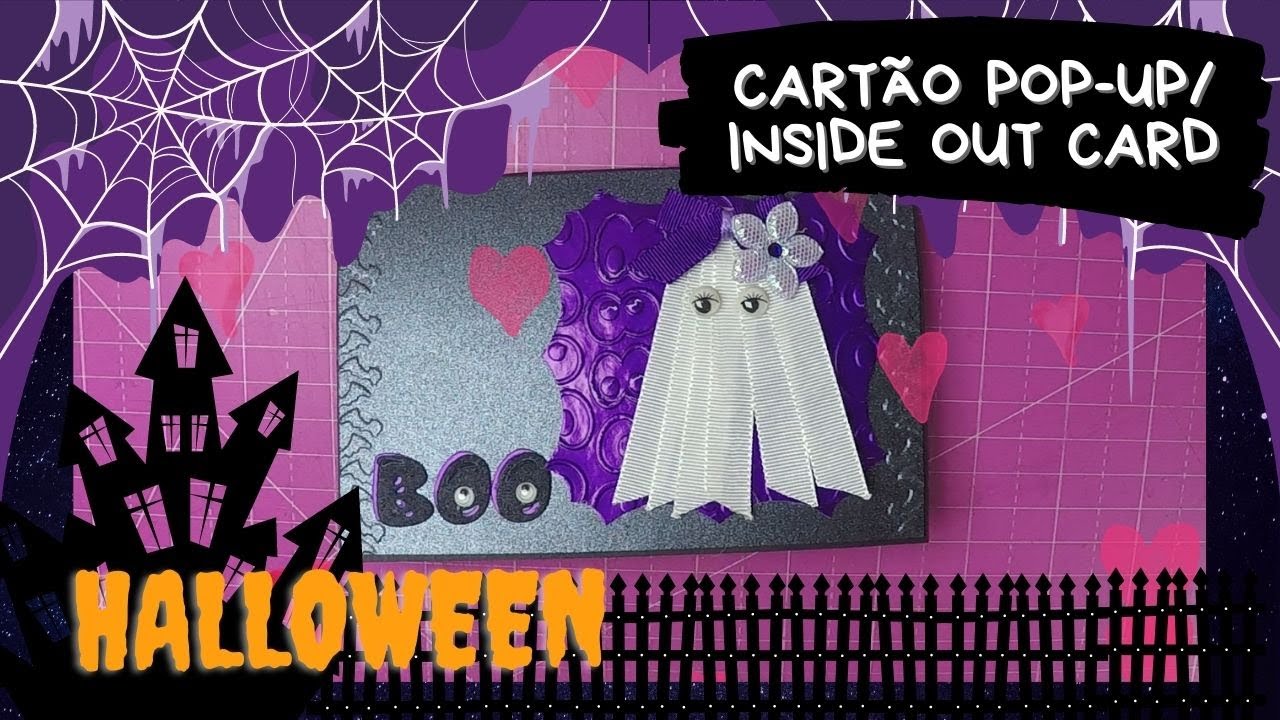 Cartão Pop-Up| Inside Out Card - HALLOWEEN - YouTube