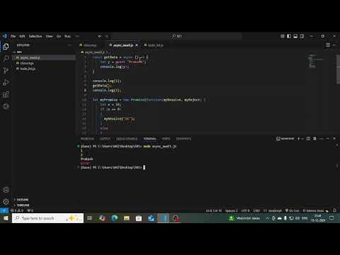 Closures, Async/Await, and To-Do List App Explained in JavaScript - YouTube