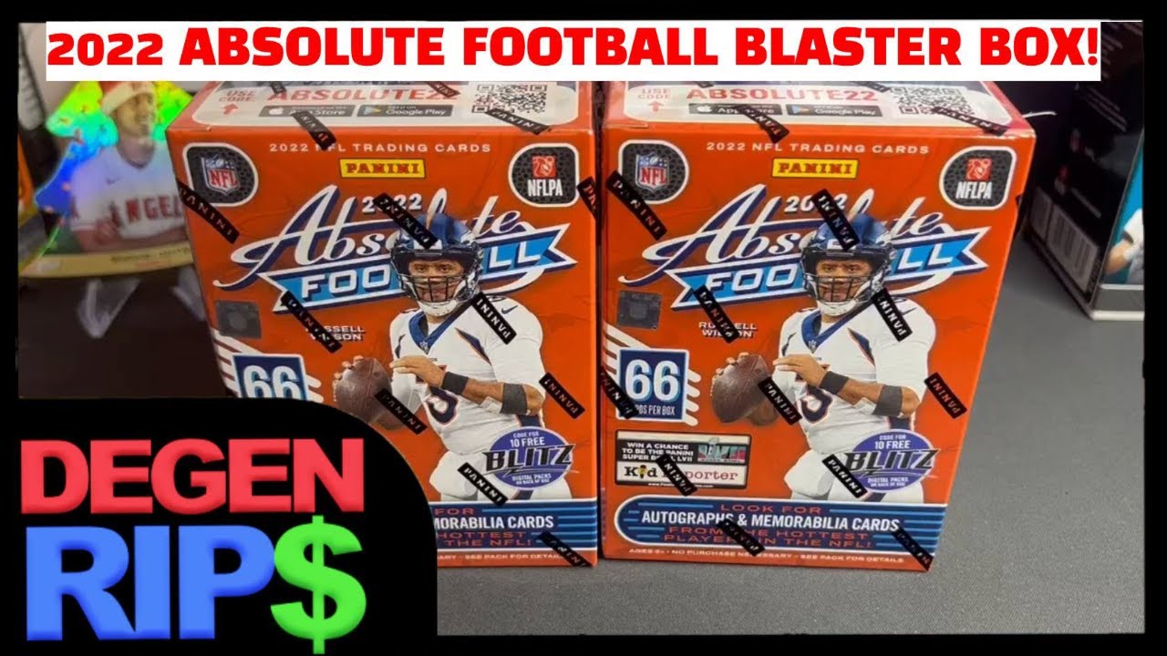 Kaleidoscope SSP! 2022 Absolute Football Blaster Box Review! - YouTube