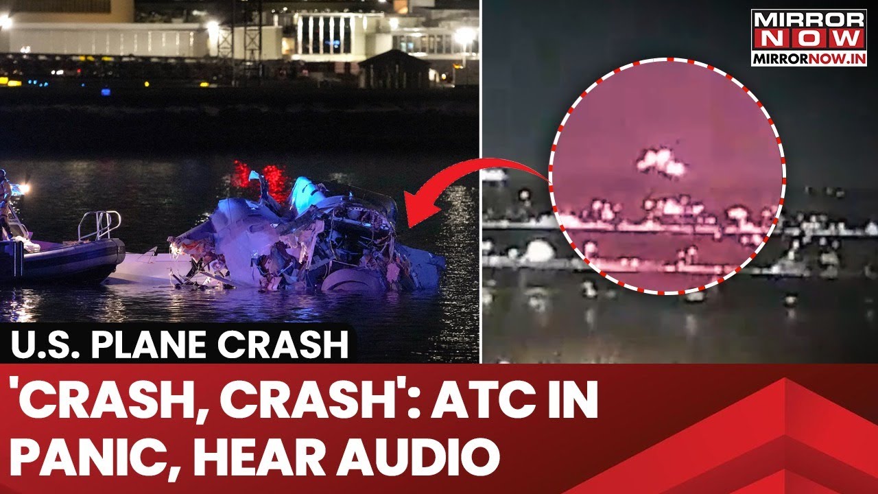 US Plane Crash: ATC Panicked After Passenger Plane Collides With Helicopter Mid-Air; Hear Audio ...