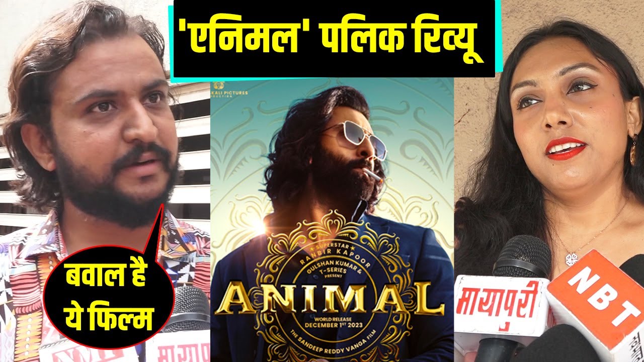 Animal Movie Public Review: Ranbir Kapoor | Rashmika Mandanna | Bobby ...