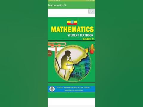 Grade 9 Mathematics textbook - YouTube