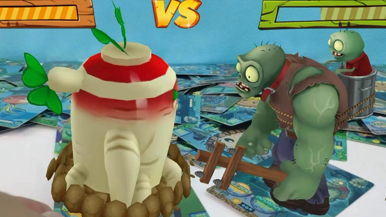 Plants vs Zombies 3 Playing Card 3D - YouTube
