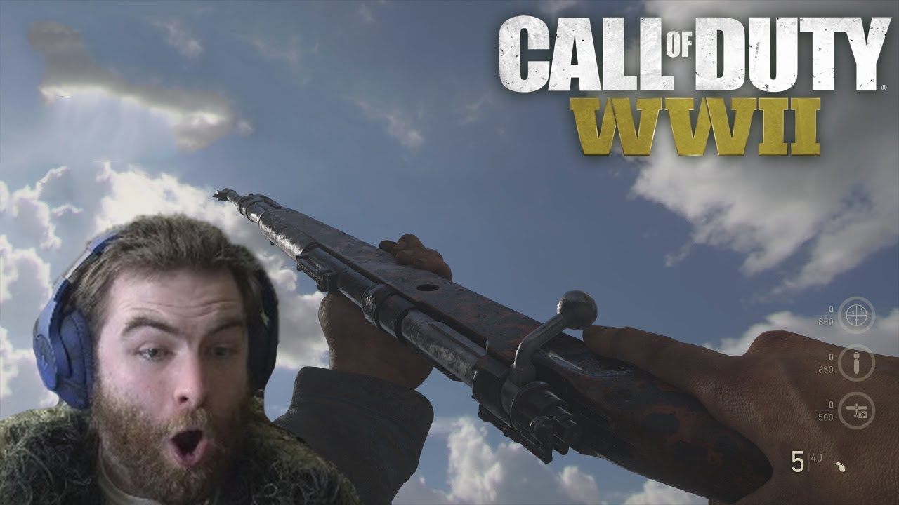 THIS IS FUN! (Iron Sight Sniping) - Call of Duty: WW2 LIVE COMMENTARY ...