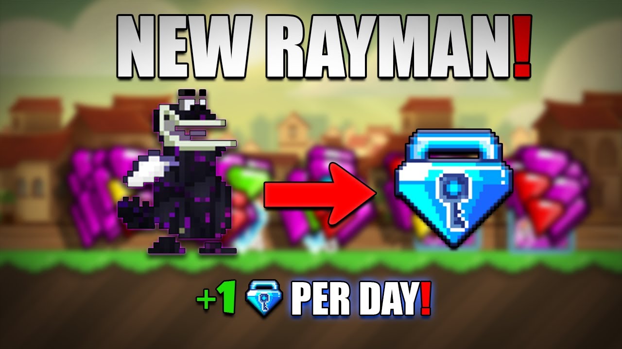 "NEW RAYMAN" Get Rich in 2024! Earn 1 BGL Per Day! | Growtopia Easy ...
