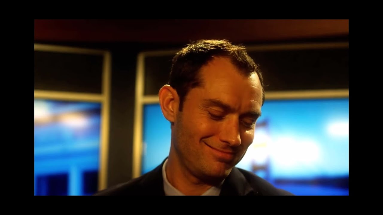 Contagion | Interview scene | 30 Steps its a billion sick | Jude Law ...