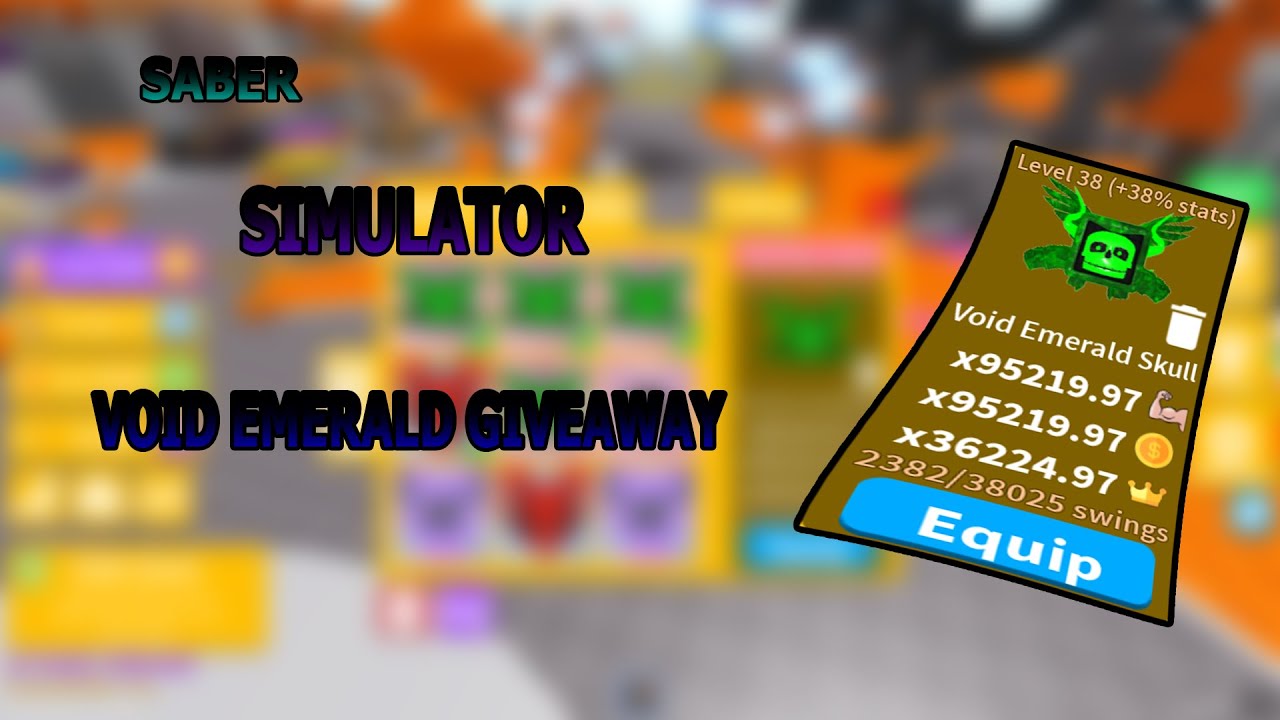 (Void Emerald Giveaway 96K Stats - Steps In Video) - YouTube