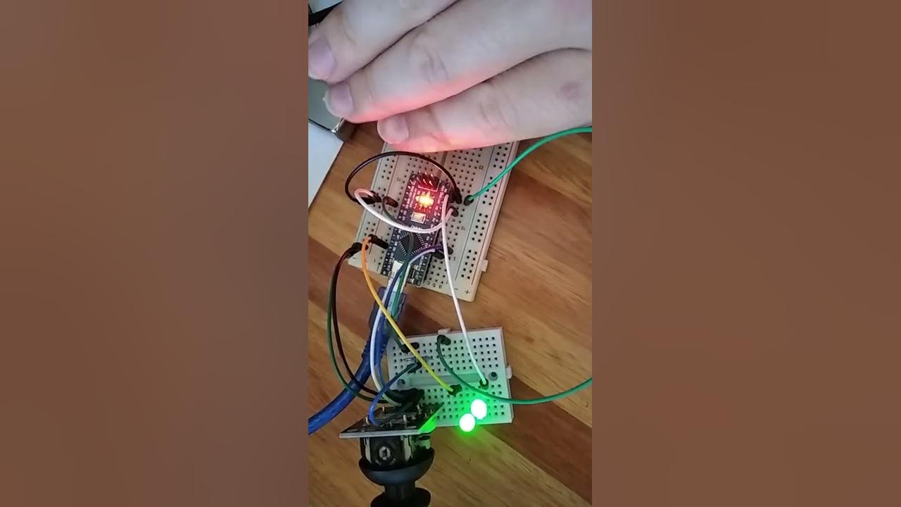 Arduino: controlling LED brightness with Joystick using PWM - YouTube