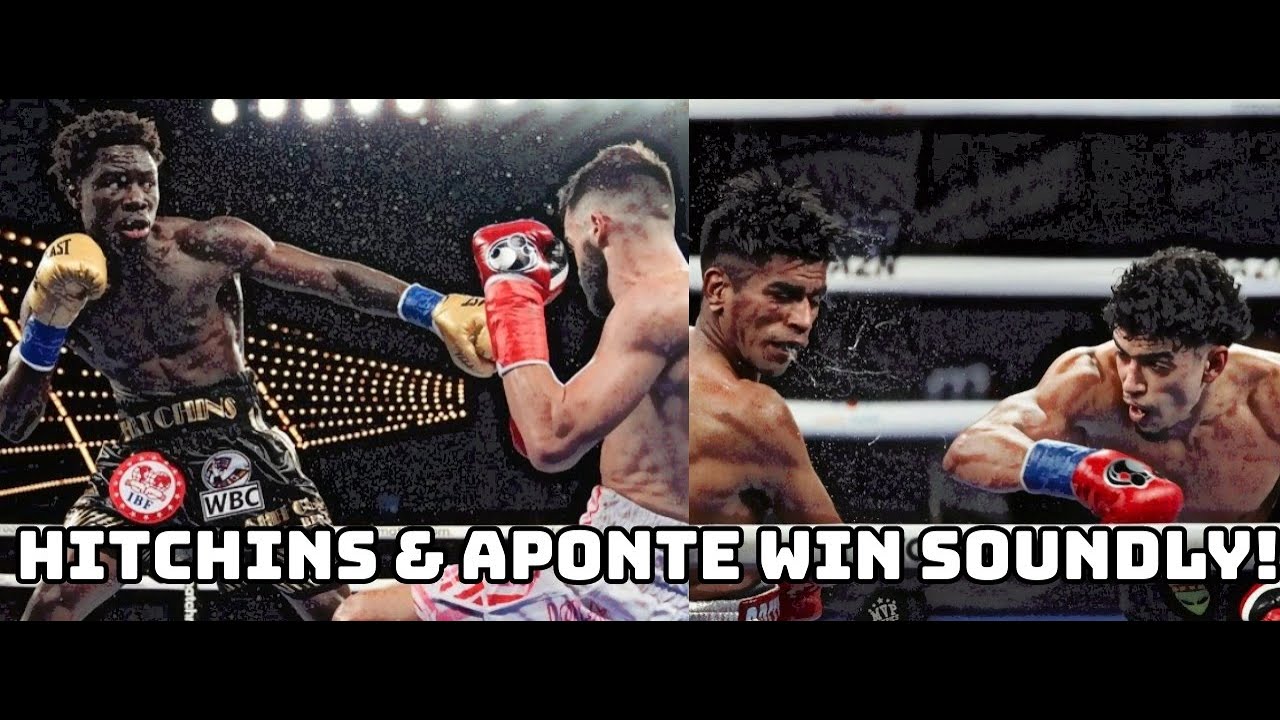 RICHARDSON HITCHINS OUTCLASSES UNDEFEATED BAUZA | AARON APONTE GETS ...