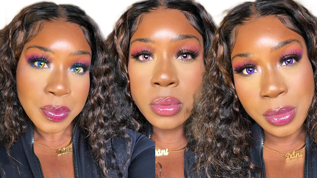 Bold & Exotic Contact Lenses | Bright Color Lenses | Ttdeye.com - YouTube