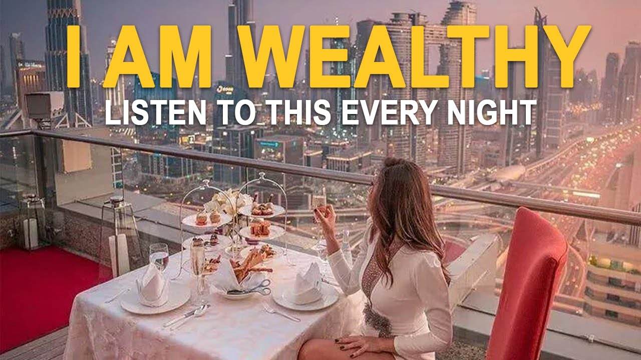 "I AM WEALTHY" Money Affirmations For Success, Health & Wealth - Listen ...