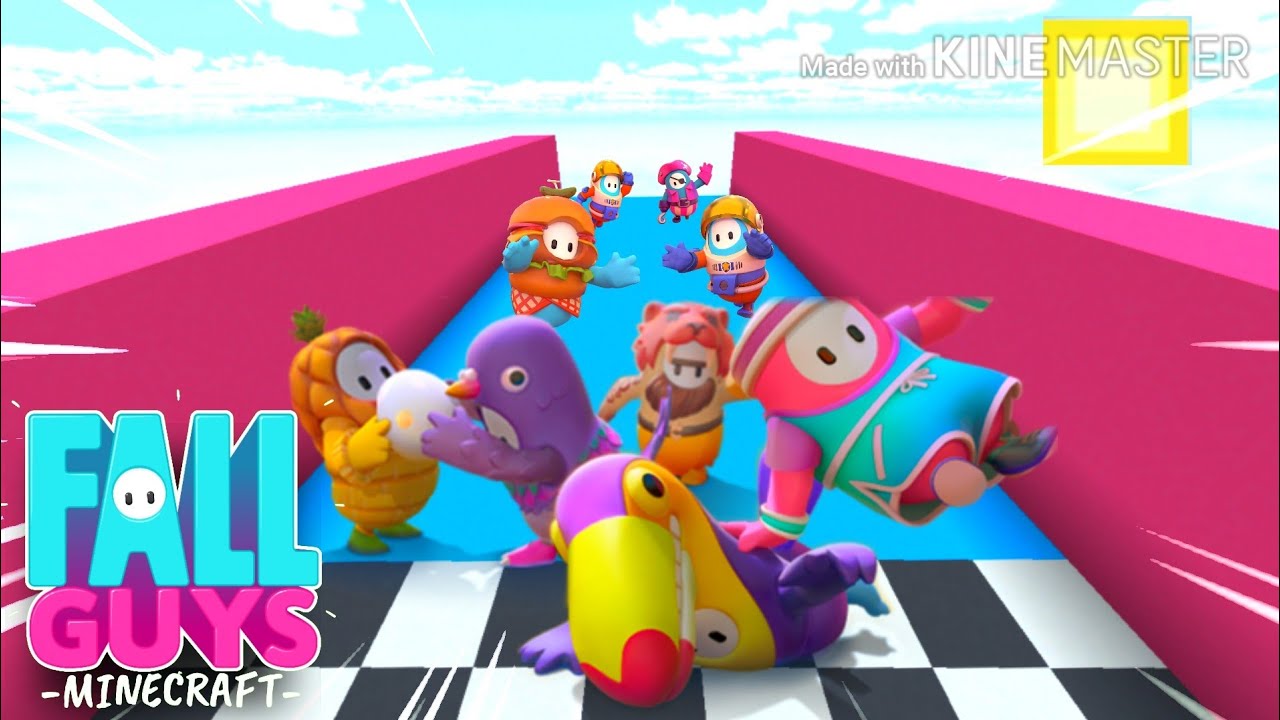 FALL GUYS in MINECRAFT!? - YouTube