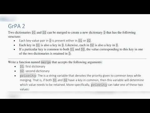 Python week-7 GrPA (Graded Programming Assignment) - YouTube