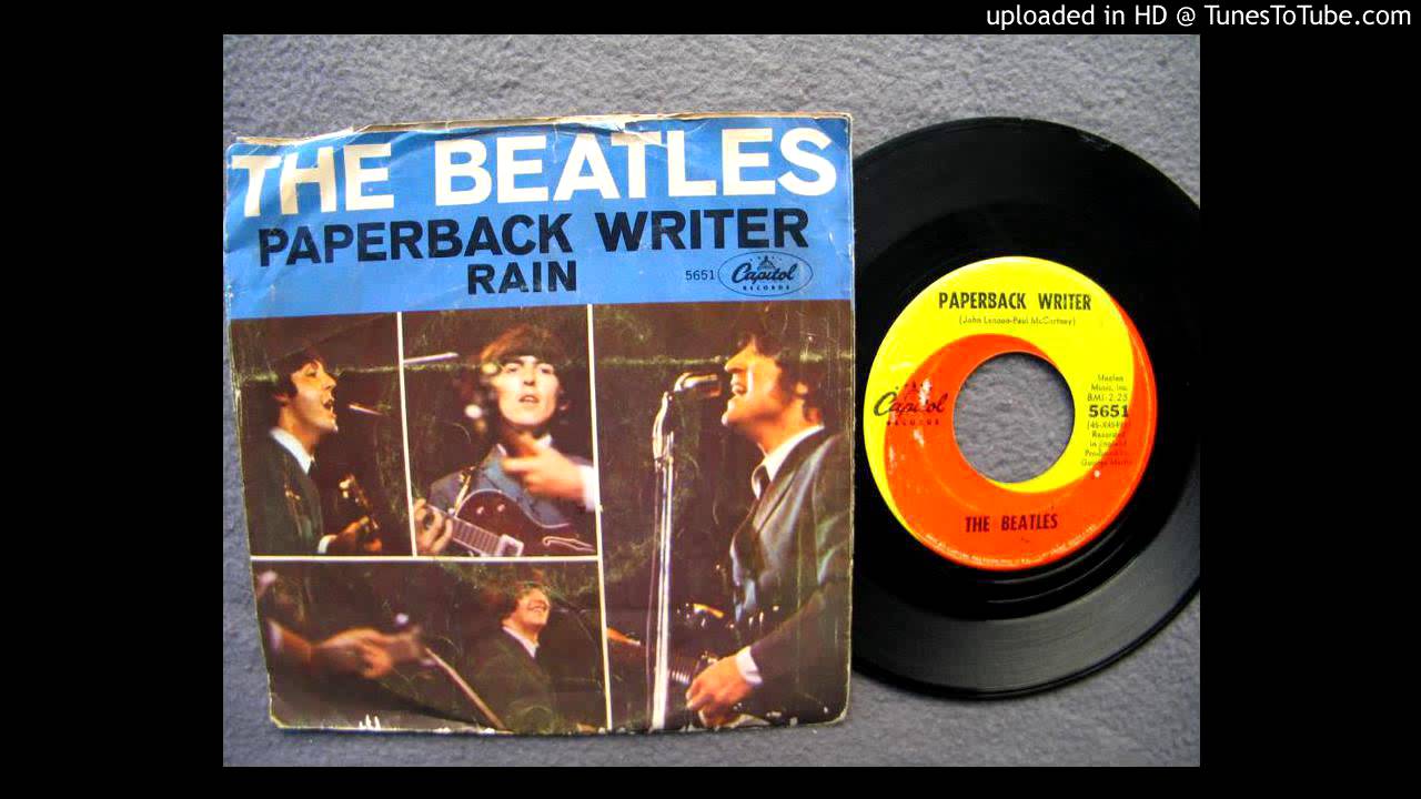 Paperback Writer The Beatles mono 45 - YouTube