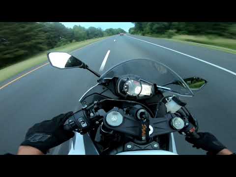 2021 KAWASAKI NINJA ZX6R TOP SPEED RUN (BONE STOCK) - YouTube