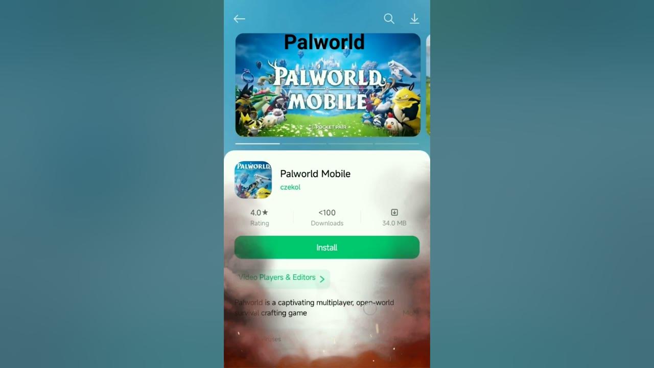 Finally Palworld Mobile Download Android#shorts - YouTube