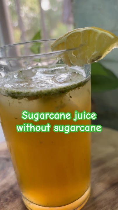 Sugarcane juice without sugarcane - YouTube