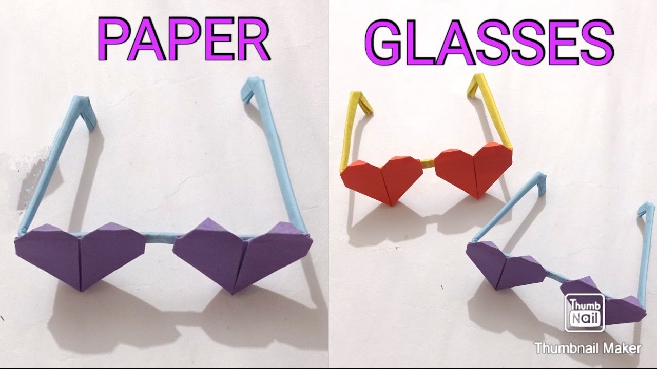 PAPER GLASS | origami paper glass | diy paper crafts | easy paper glass ...