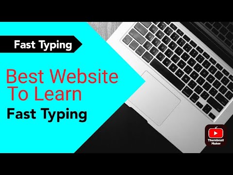 Best method to learn fast typing - YouTube
