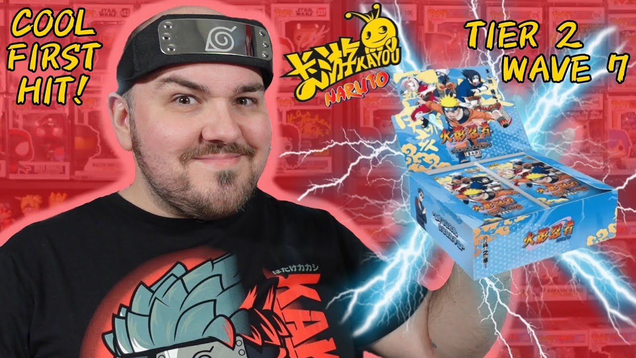 Opening the **NEW** NARUTO KAYOU Tier 2 Wave 7 Booster Box - YouTube