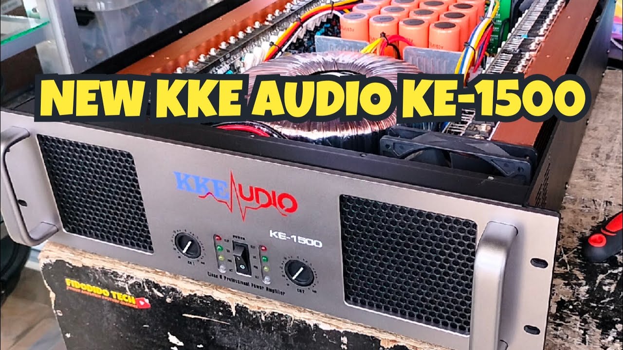 NEW KKE AUDIO KE-1500 (KE=KING EDWARD hahaha) - YouTube