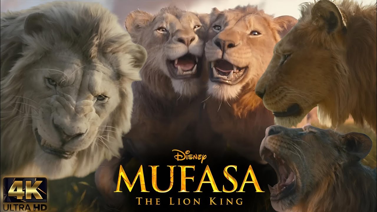 Mufasa: The Lion King Movie | Aaron Pierre | Mads Mikkelsen | Donald ...