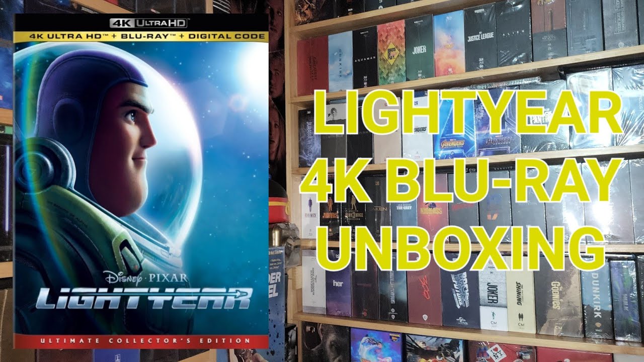 LIGHTYEAR 4K ULTRA HD BLU-RAY UNBOXING + MENU - YouTube