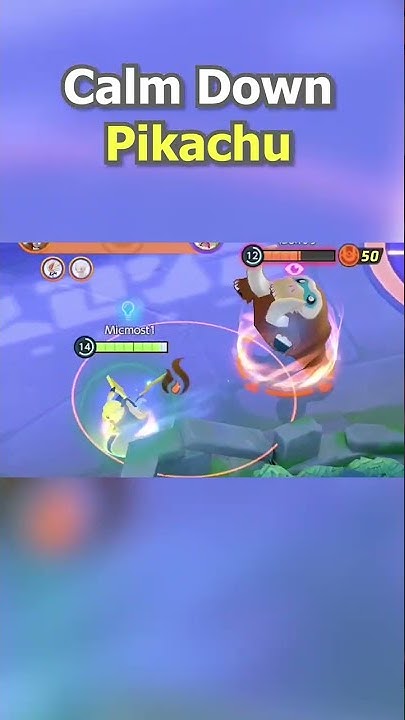 Calm down pikachu - YouTube