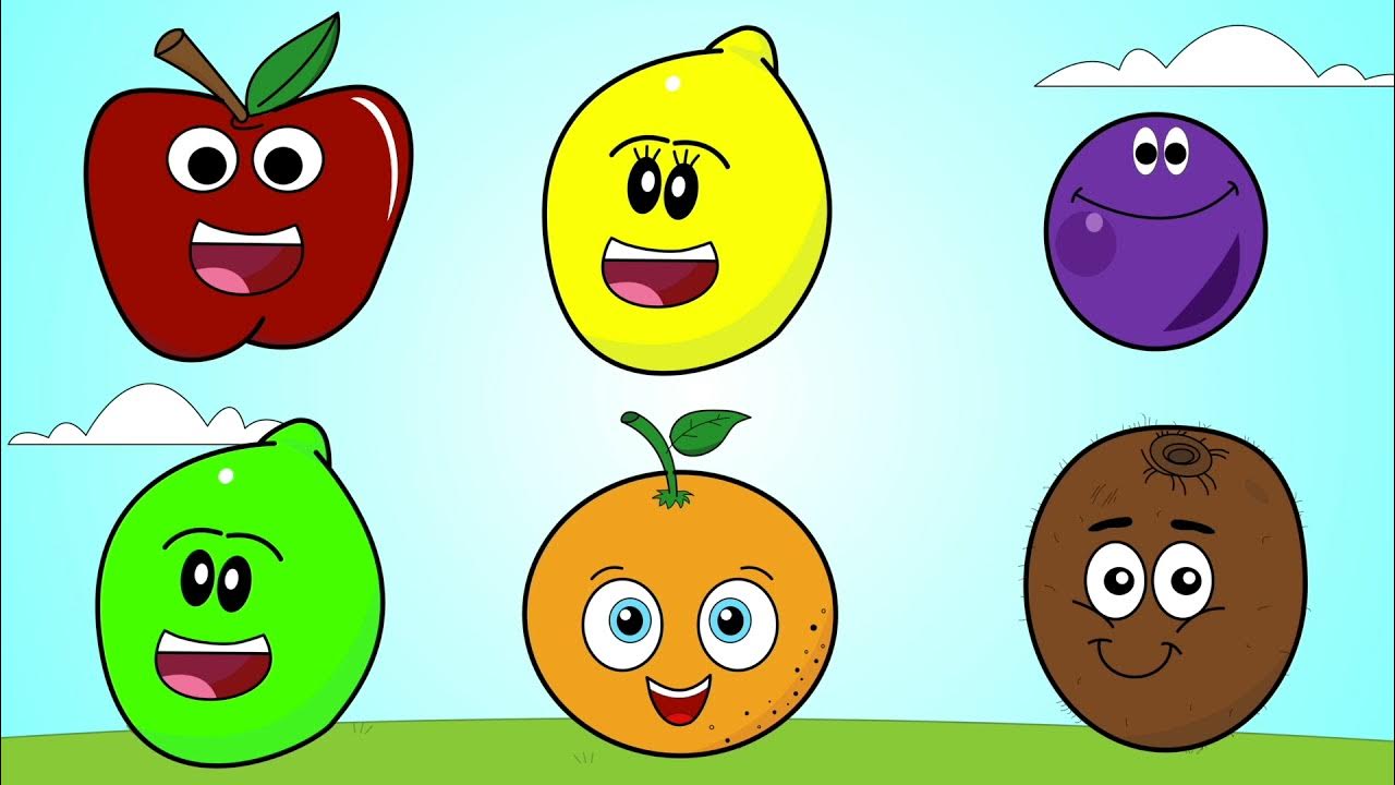 La Canción De Las Frutas 7 Y Más Canciones Infantiles | Rima Infantil ...