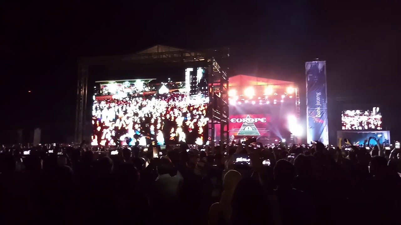 Europe - Carry live Boyolali - YouTube