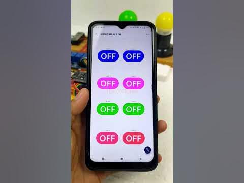 PROJECT ARDUINO IoT BERBASIS NODEMCU ESP8266 MENGONTROL 8 LAMPU DENGAN APLIKASI BLYNK IOT # ...