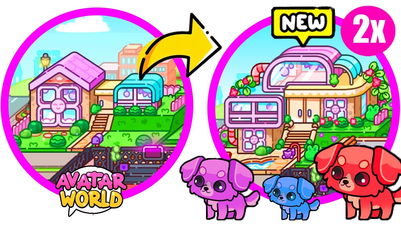 😍VIEW ALL NEW HOUSE SETS // PAZU GAME // AVATAR WORLD UPDATE😍 - YouTube