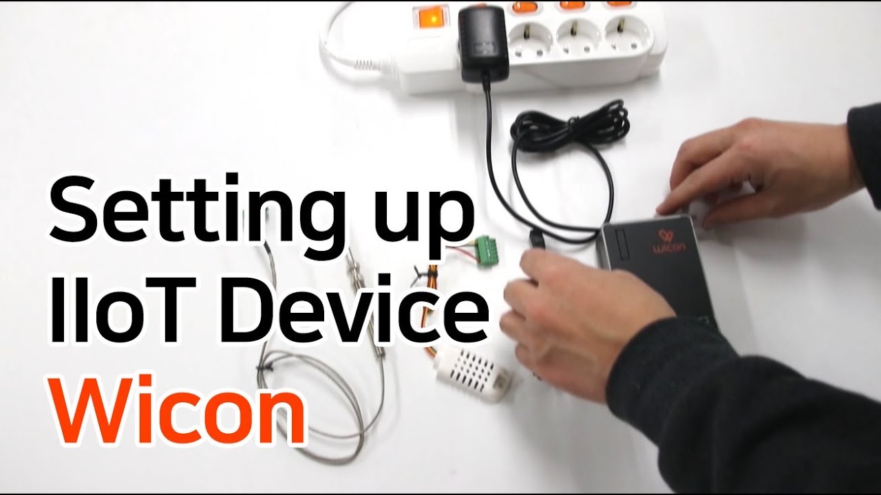 Setting up IIoT Device, Wicon - YouTube
