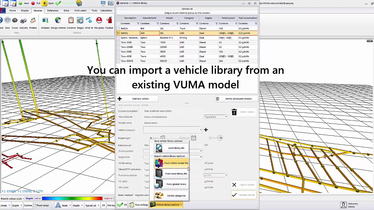 VUMA-network: Vehicle library - YouTube
