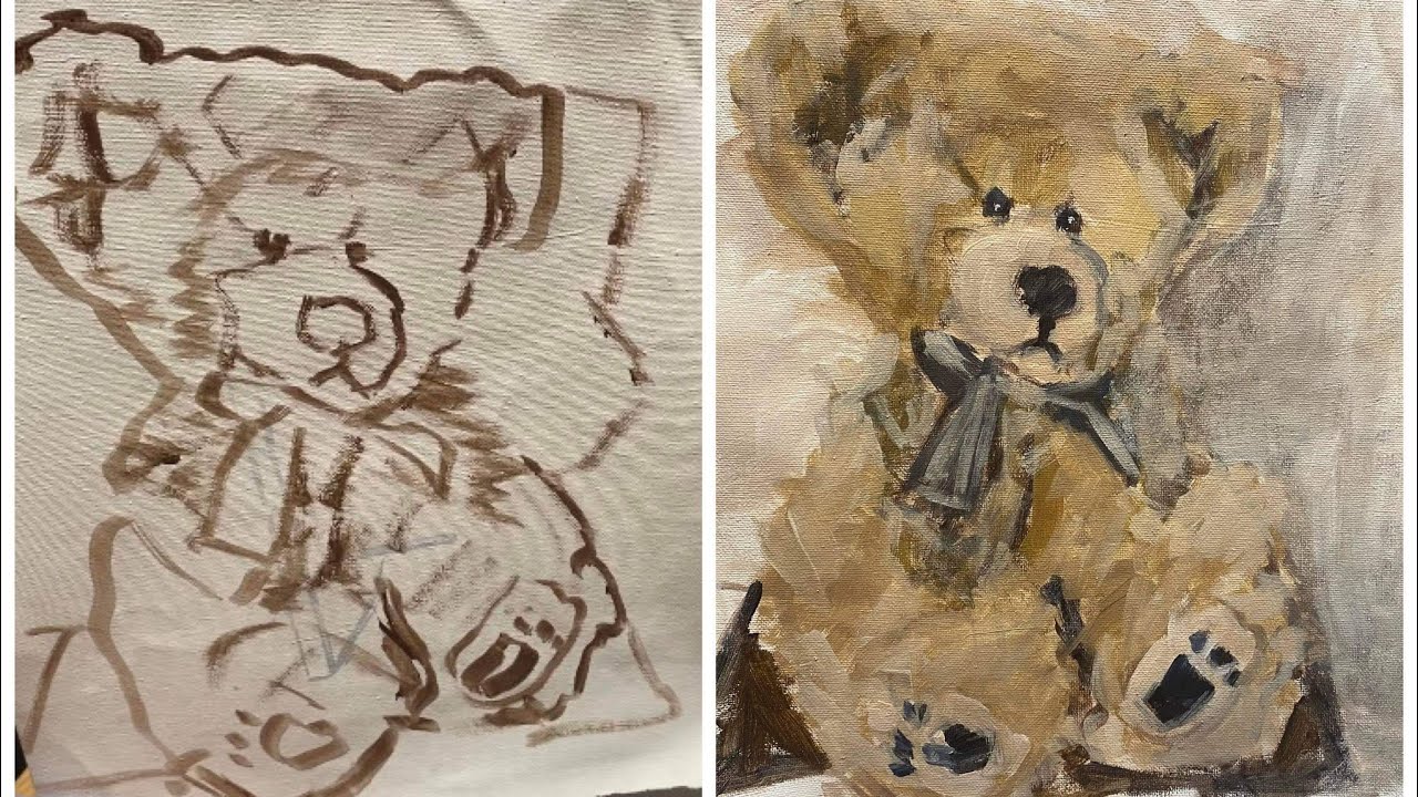 Painting Loose Still Life - Easy quick painting - YouTube