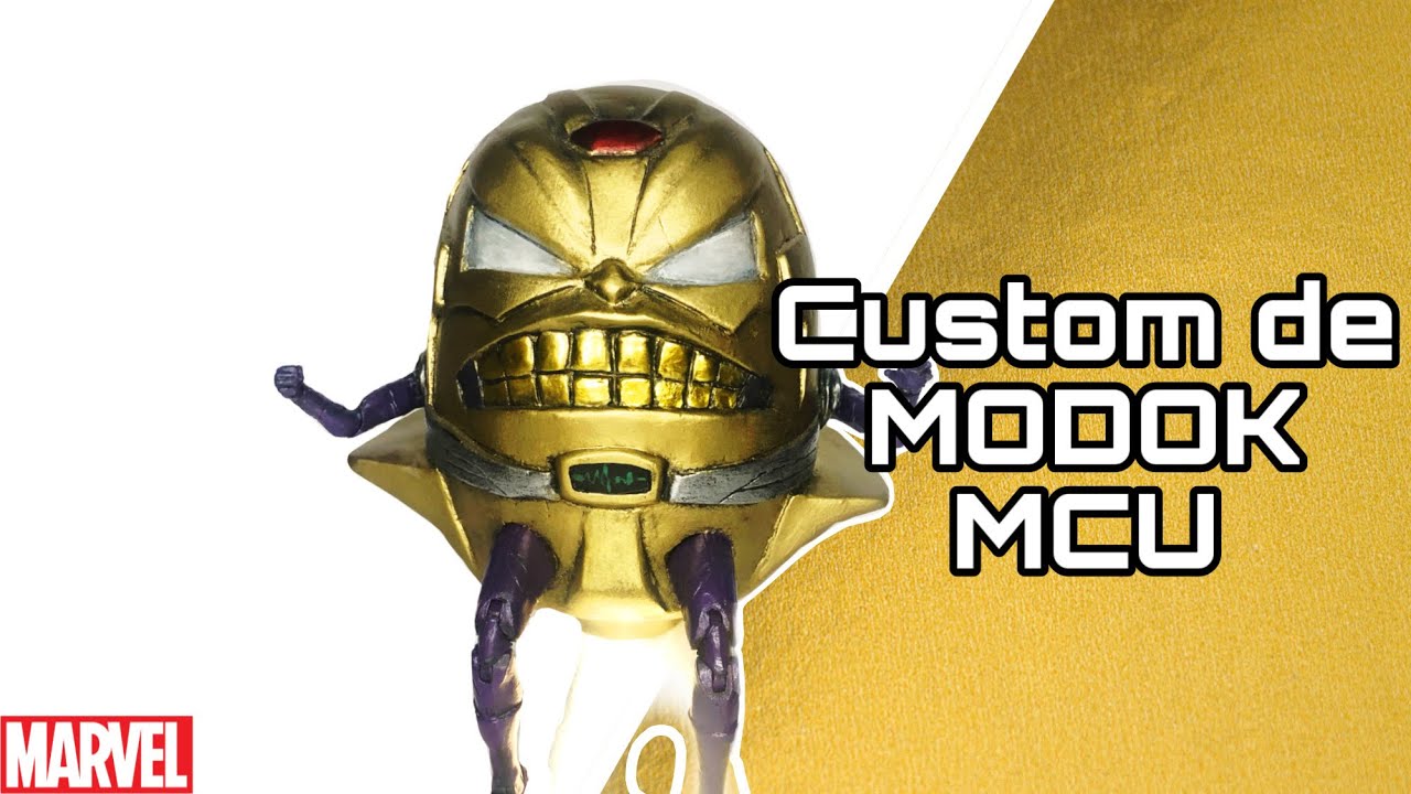 TUTORIAL || Figura Custom de Modok || Figuras Marvel legends || Proceso ...