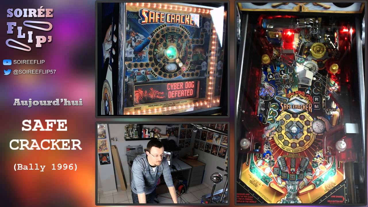 Safe Cracker (Bally 1996) - Token Multiball - YouTube
