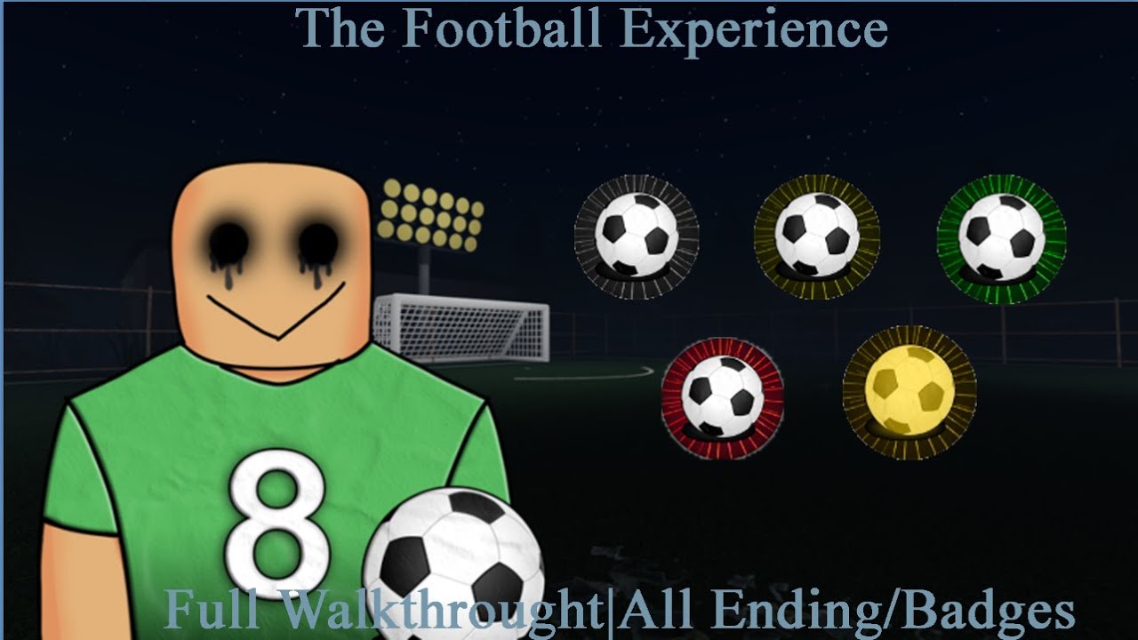 The Football Experience ⚽Full Walkthrought All Ending/Badges - YouTube