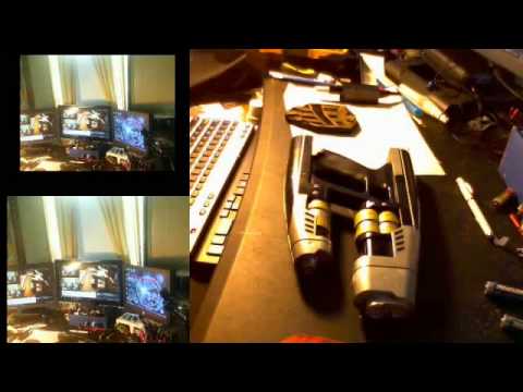 star lords gun & Bylon 5 PPG gun - YouTube