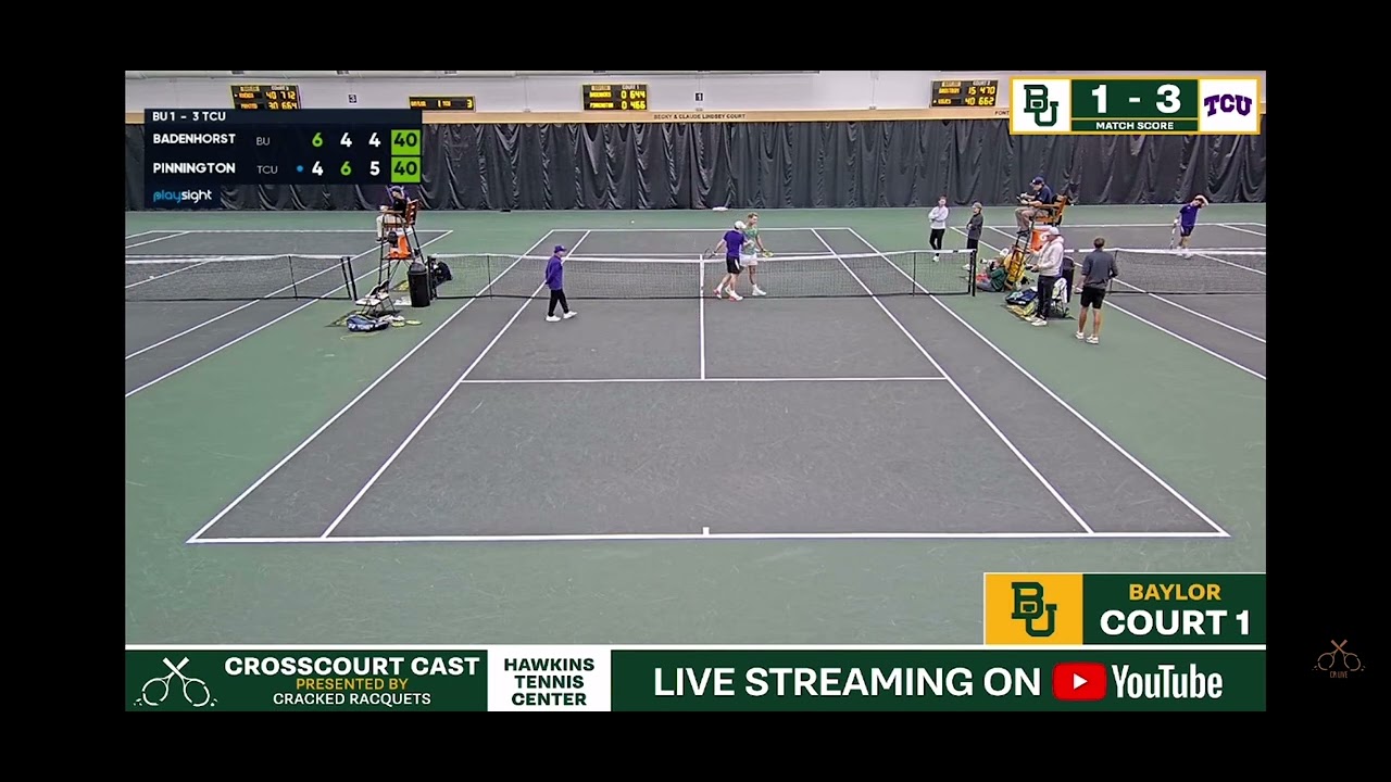 #2 TCU beats Baylor 4-1 with a clinch by Captain Jack Pennington Jones ...