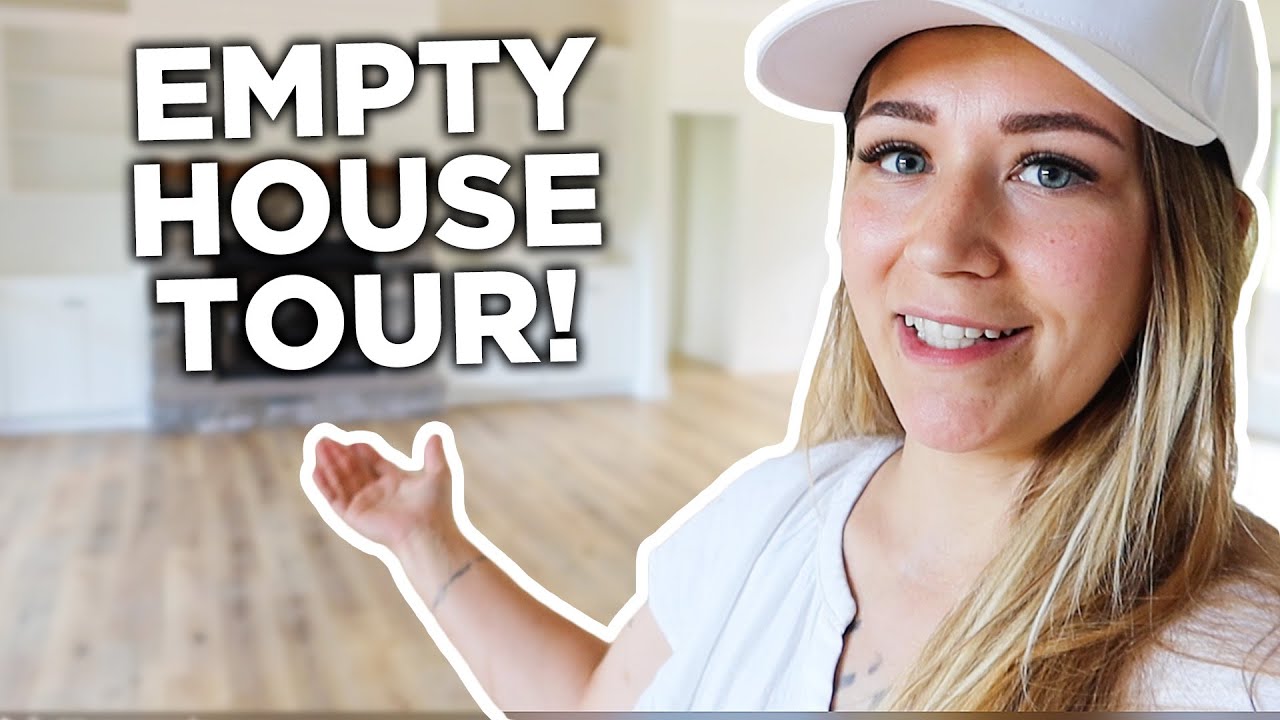 EMPTY HOUSE TOUR! - WELCOME TO OUR NEW HOME - YouTube