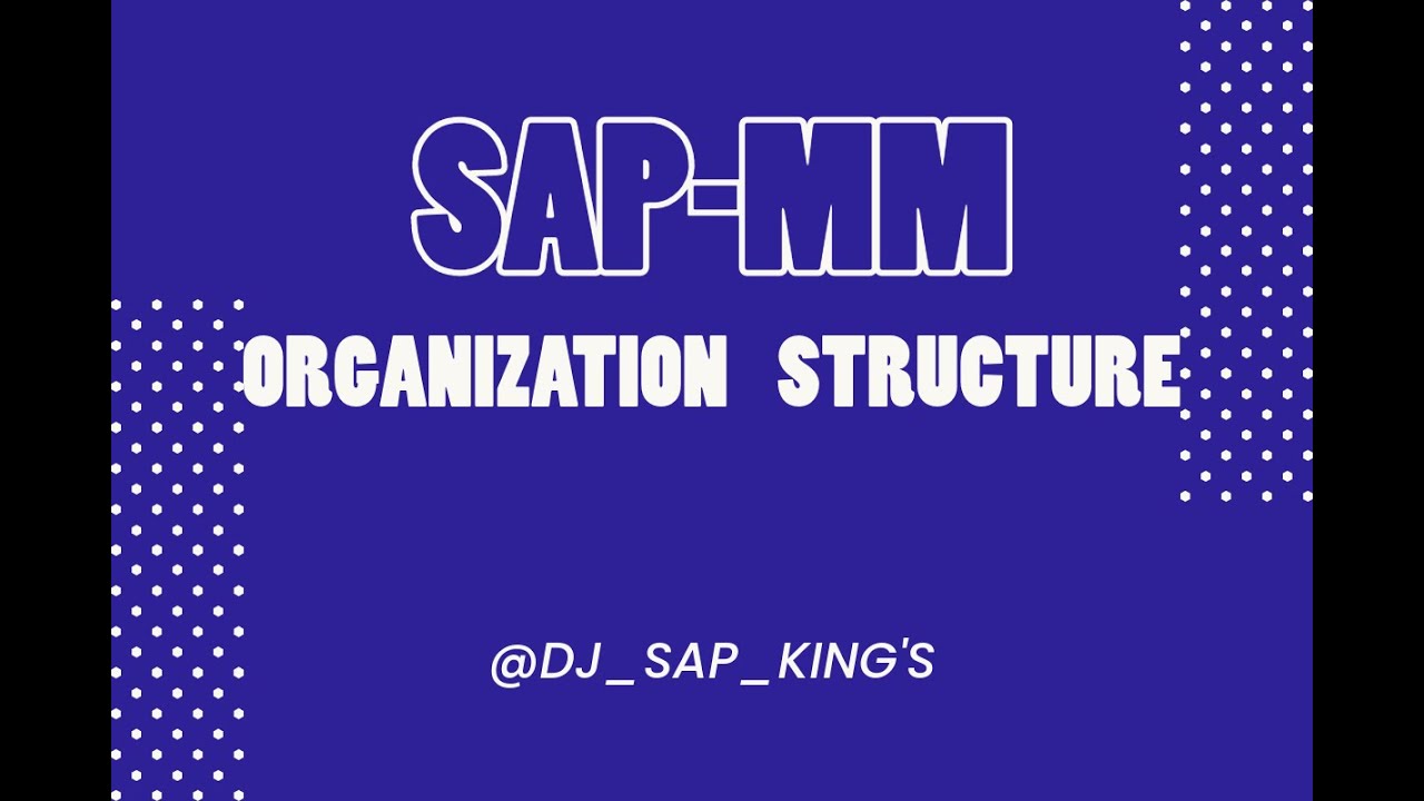 MM-Organization Structure - YouTube