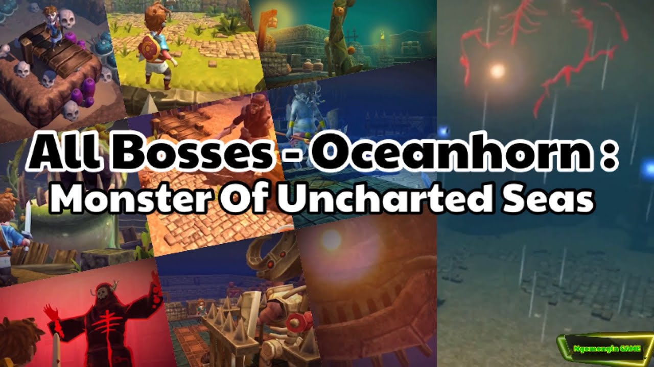 The All 10 Bosses in Oceanhorn: Monster Of Uncharted Seas - YouTube