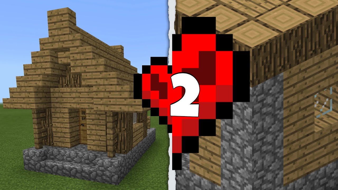 Build a GIANT village house in Minecraft - YouTube