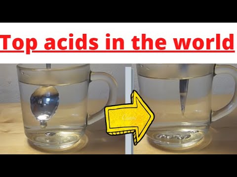 Top strongest acids - YouTube