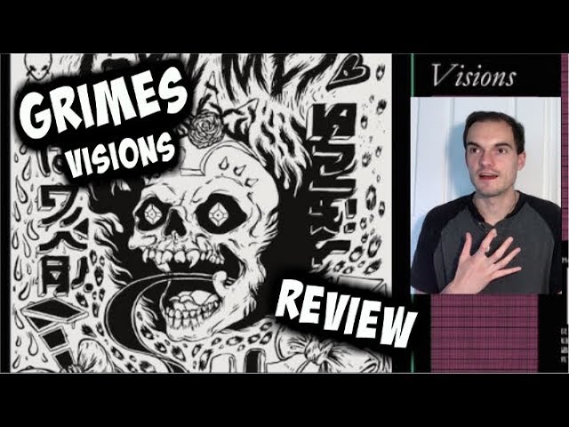 Grimes Visions Album Art