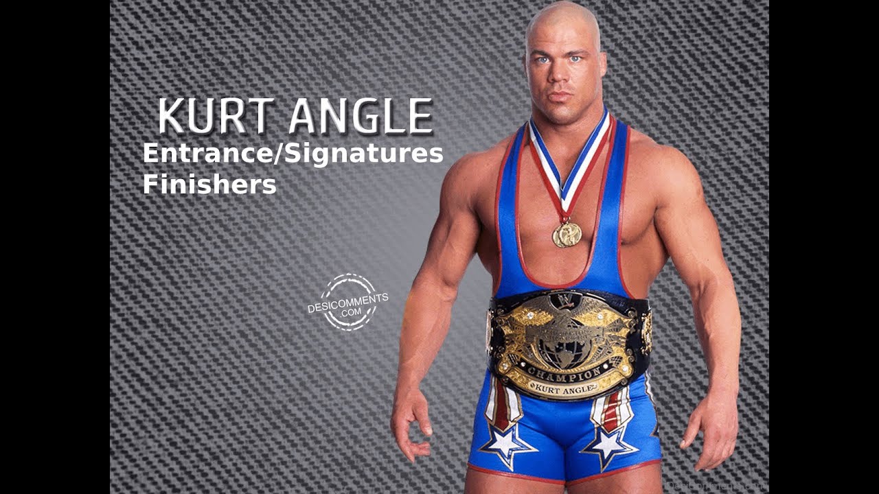 Kurt Angle 03' Entrance/Signatures/Finishers - YouTube